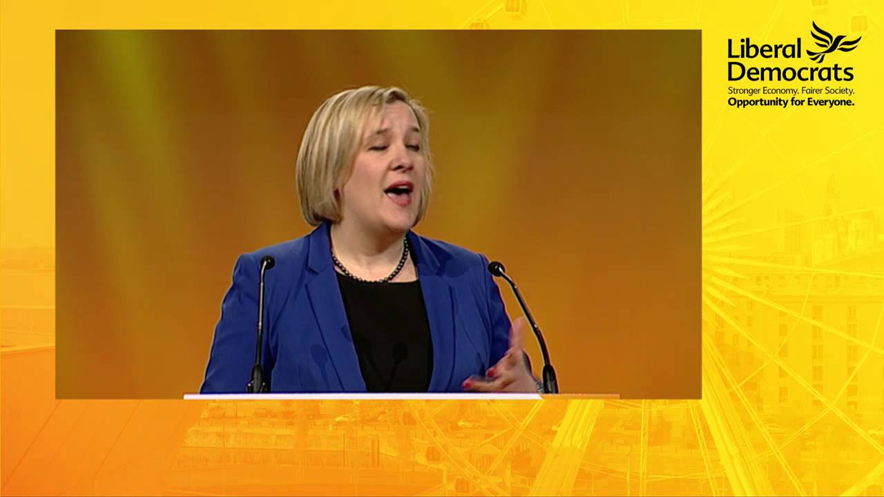 Lisa Smart introduces Jo Swinson at Spring Conference 2015 - YouTube