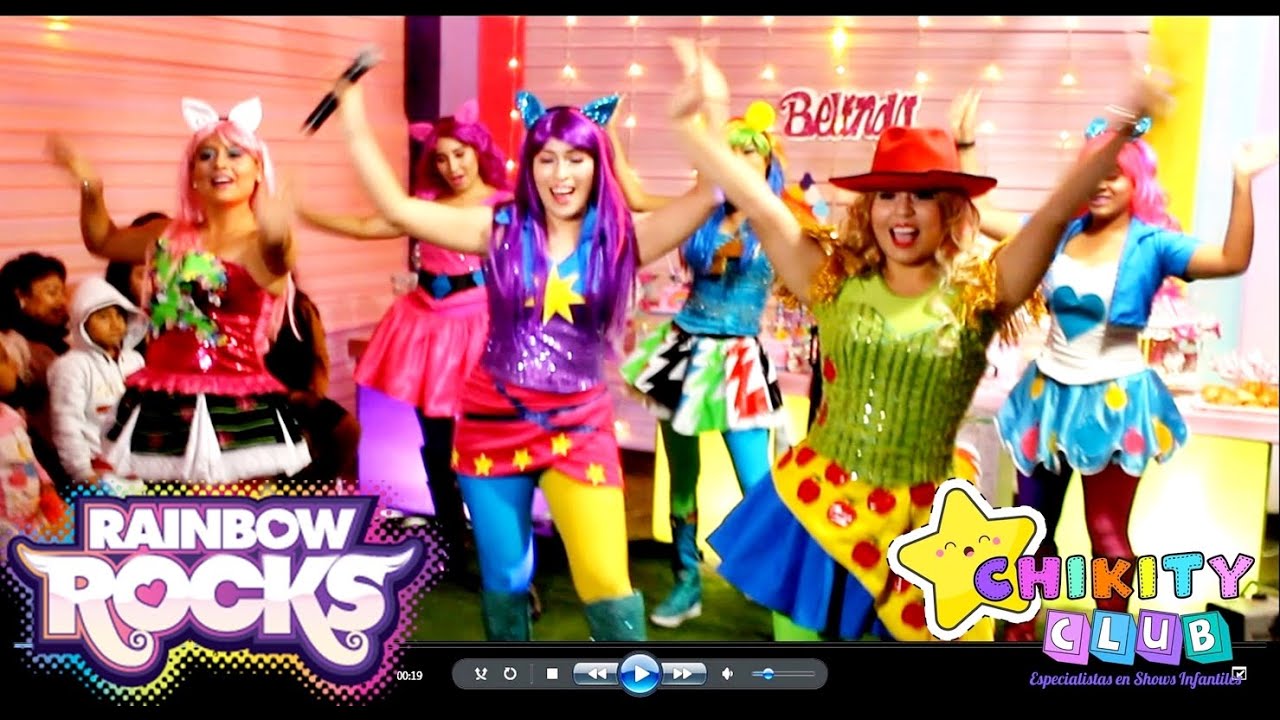 Show Infantil RAINBOW ROCKS 2018, Lima-Perú - YouTube
