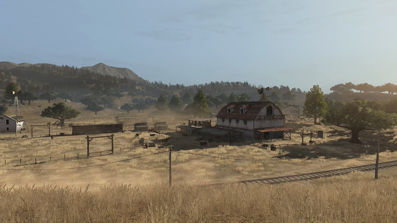 1 Hour of Red Dead Redemption - McFarlane's Ranch - YouTube