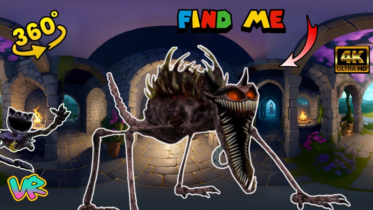 Nightmare Catnap Poppy playtime 3 | Smiling Critters | Finding ...