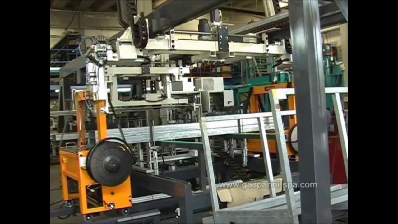 CABLE TRAYS HANDLING & PACKAGING SYSTEM - YouTube