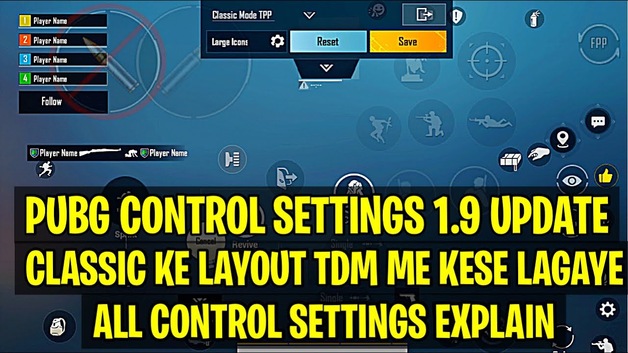 pubg layout settings | tdm layout settings 1.9 update | how to paste ...