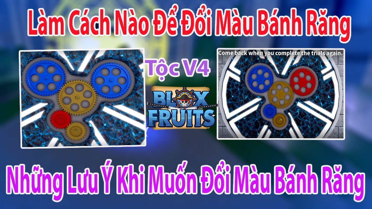 Blox Fruits - Làm Cách Nào Để Màu Bánh Răng Tộc V4 Và Những Điều Cần ...