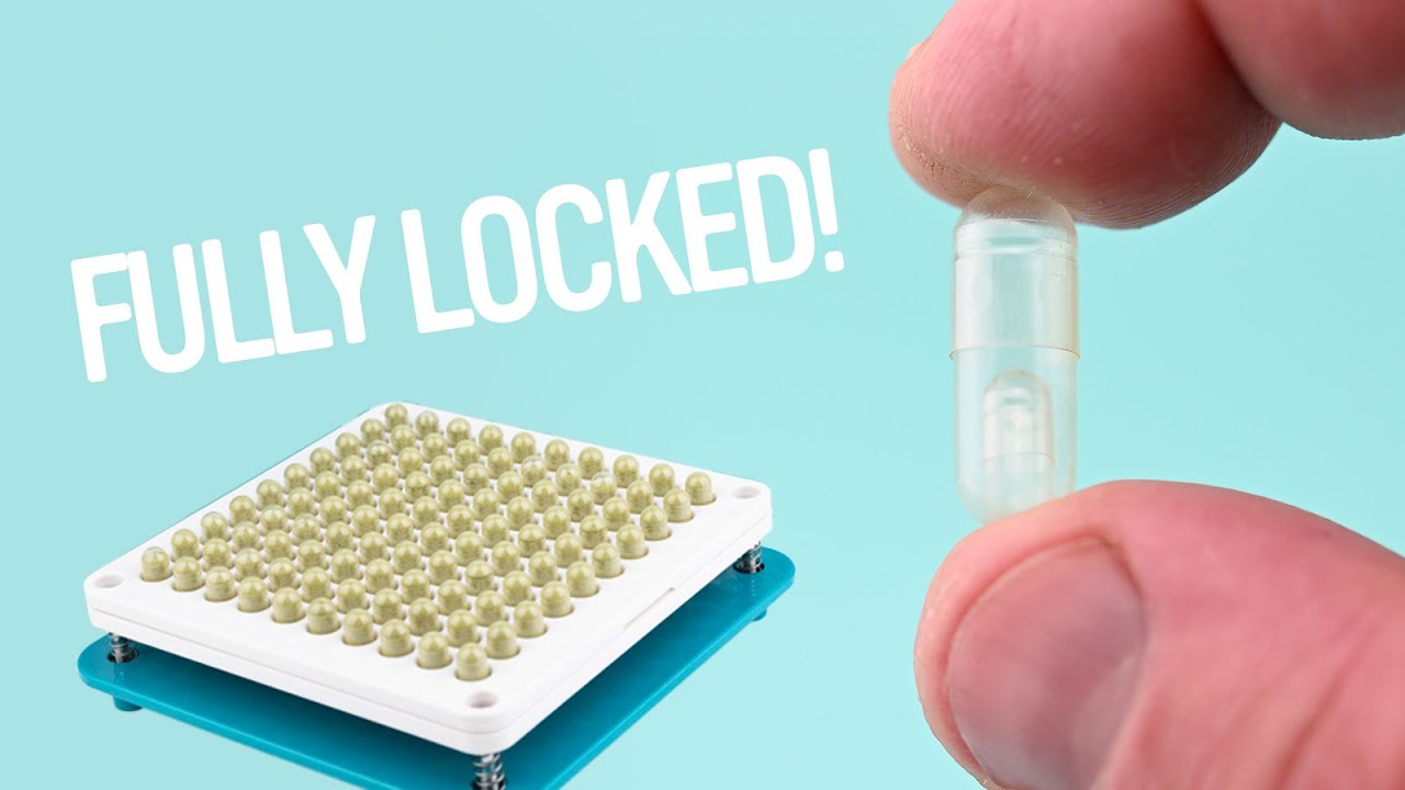 How to Get Capsules Fully Closed with a Capsule Filler - YouTube