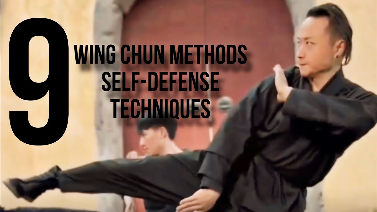 9 wing chun methods self defense techniques - YouTube