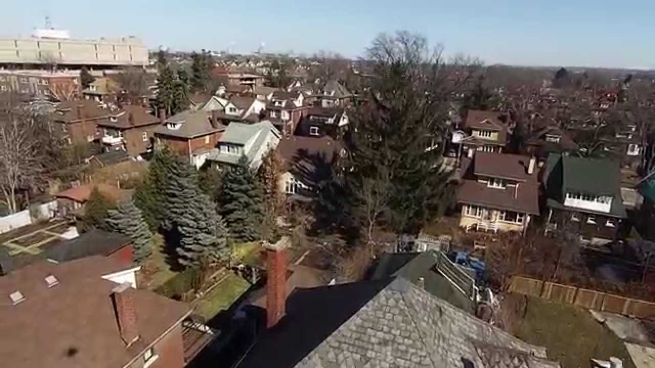 DJI 550 Flamewheel Hexacopter test #2 with a view of Tim Hortons field ...