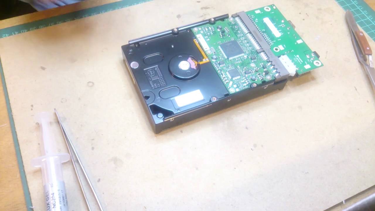IDE HDD Repair with failed TVS Diode - YouTube
