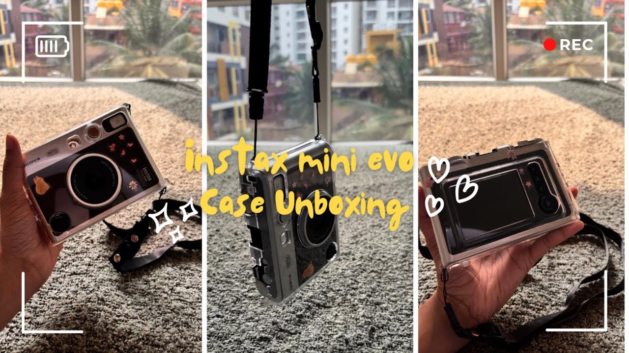 Fujifilm instax mini Evo Case Unboxing - YouTube