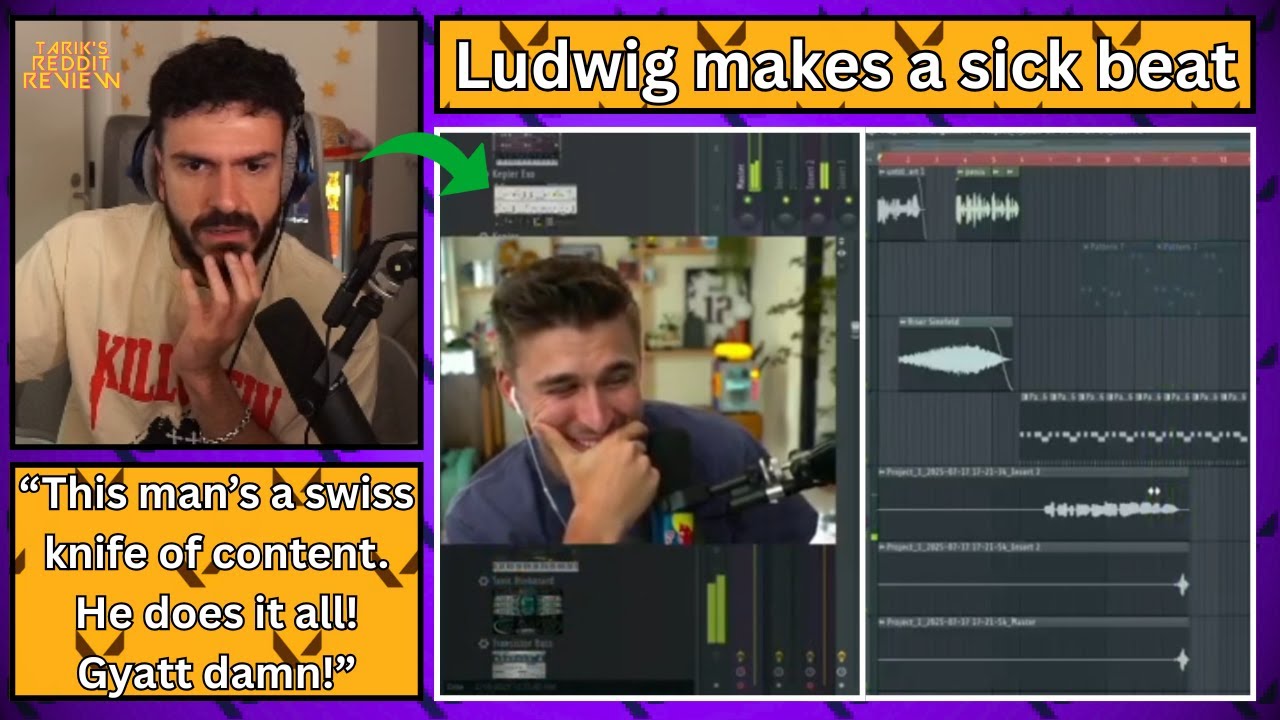 Tarik Reacts To Ludwig Making A Sick Beat, JasonTheWeen's New Song (AND ...