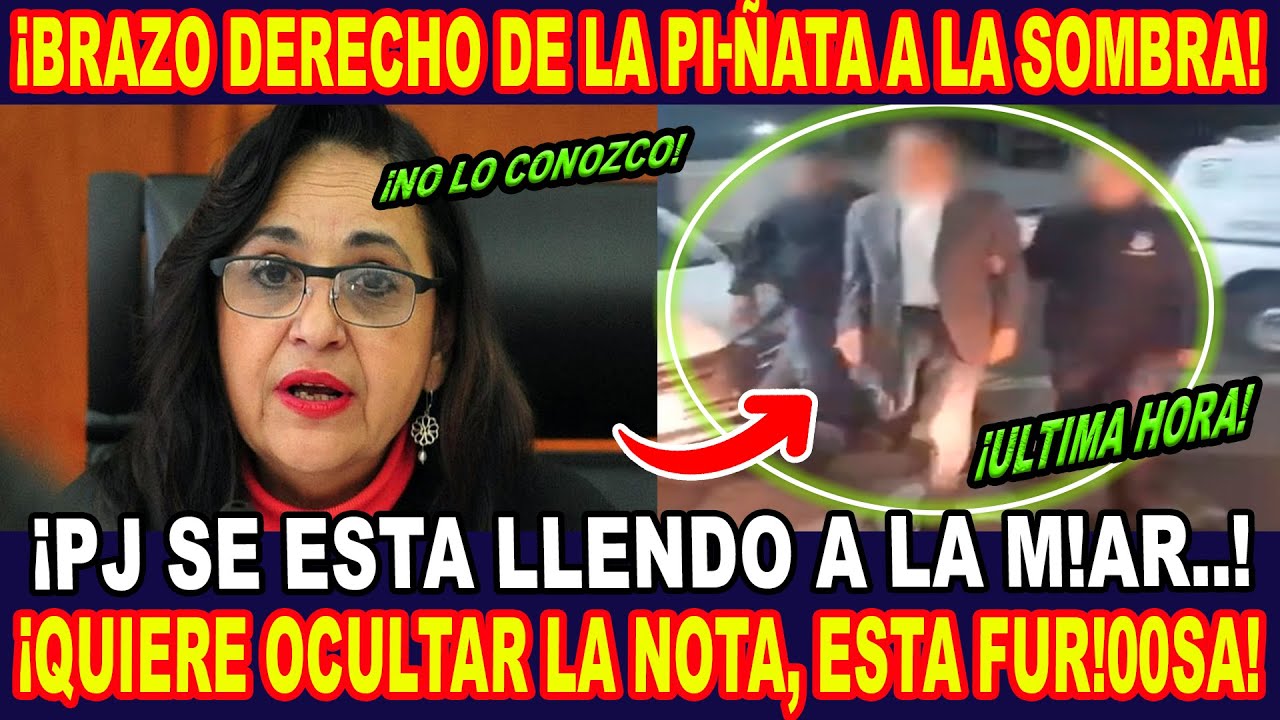 ¡ BRAZO DERECHO DE LA PI-ÑATA A LA SOMBRA ! ¡PJ SE HUNDE MAS DIA A DIA ...