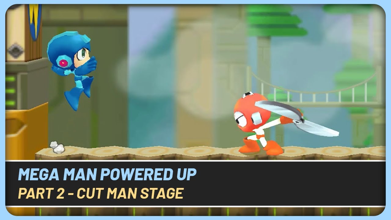 #2 Mega Man Powered Up: Cut Man Stage (No Damage) - YouTube