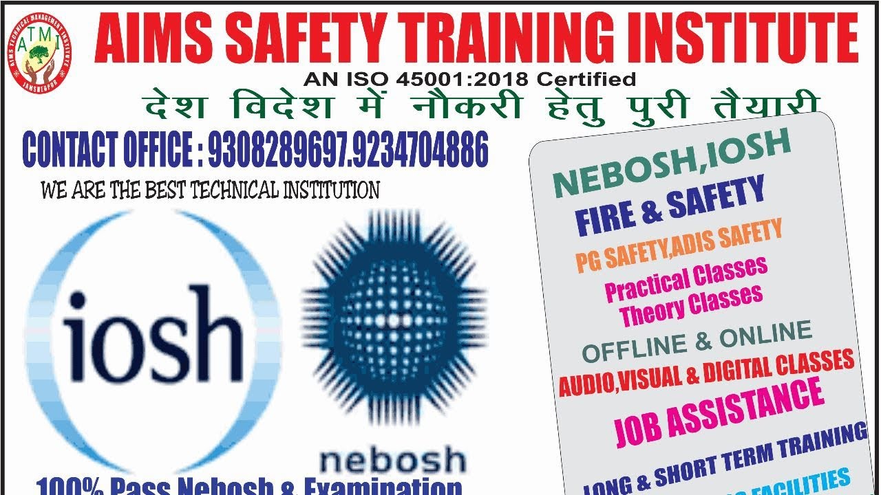 Safety Training@Fire & Industrial Safety Management courses,Nebosh, # ...