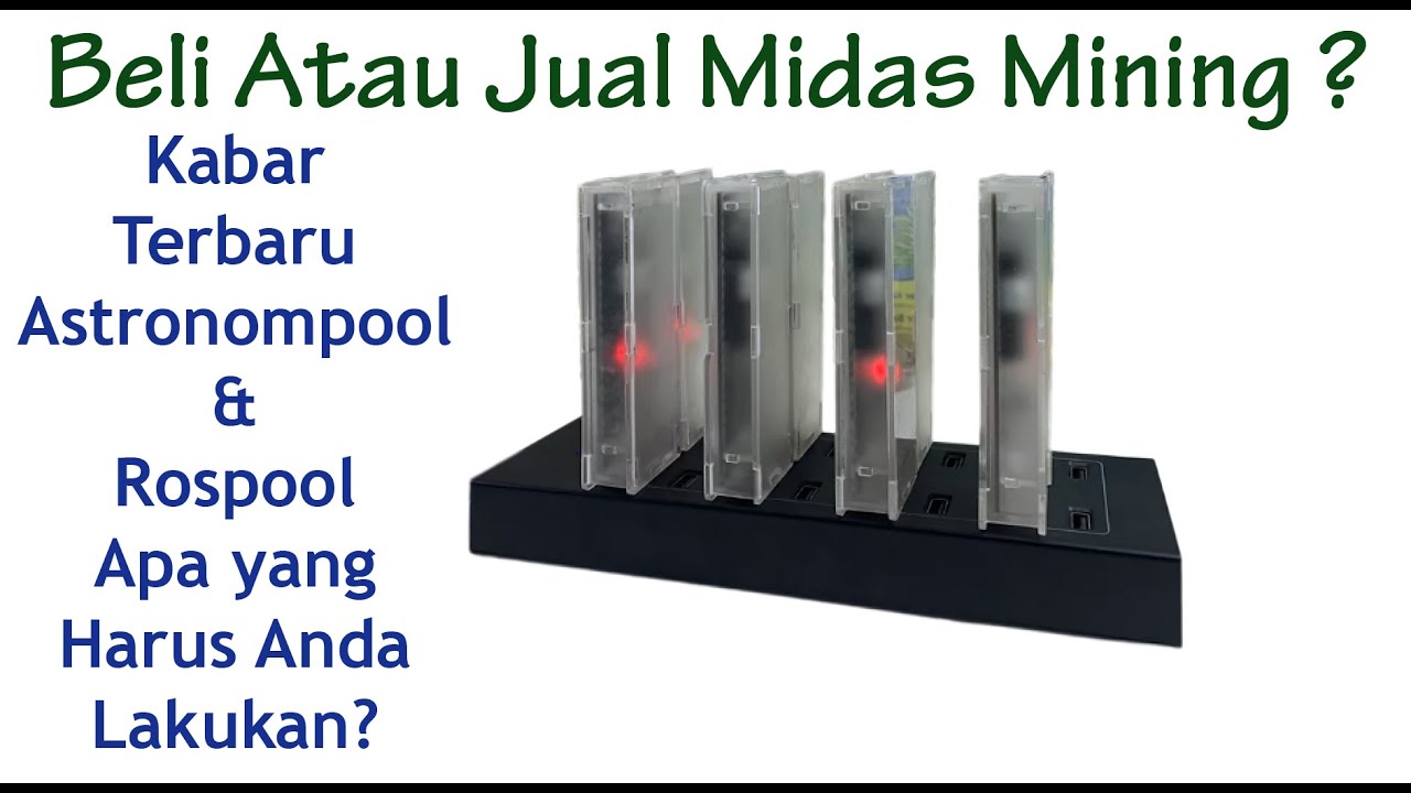 Update Kabar Terbaru Midas Mining Astronompool & Rospool - YouTube