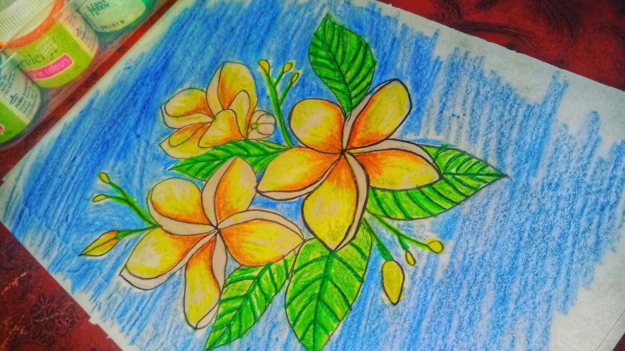 How to draw a beautiful wood rose #flowers - YouTube