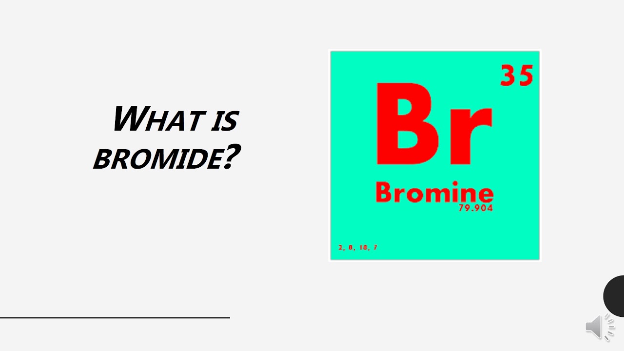 Bromide Concentrations in Surface Drinking Water Source Natural Sources ...