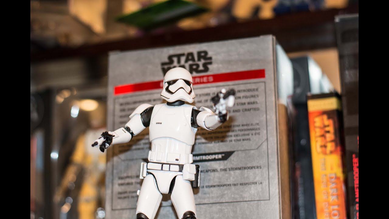 Disney Star Wars Elite Series First Order Storm Trooper - YouTube