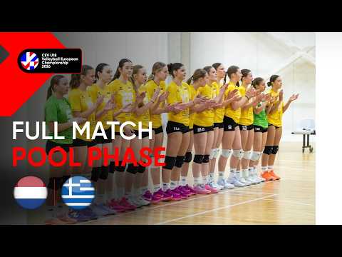 Full Match | The Netherlands vs. Greece | CEV U18 Volleyball European Championship 2026 Women