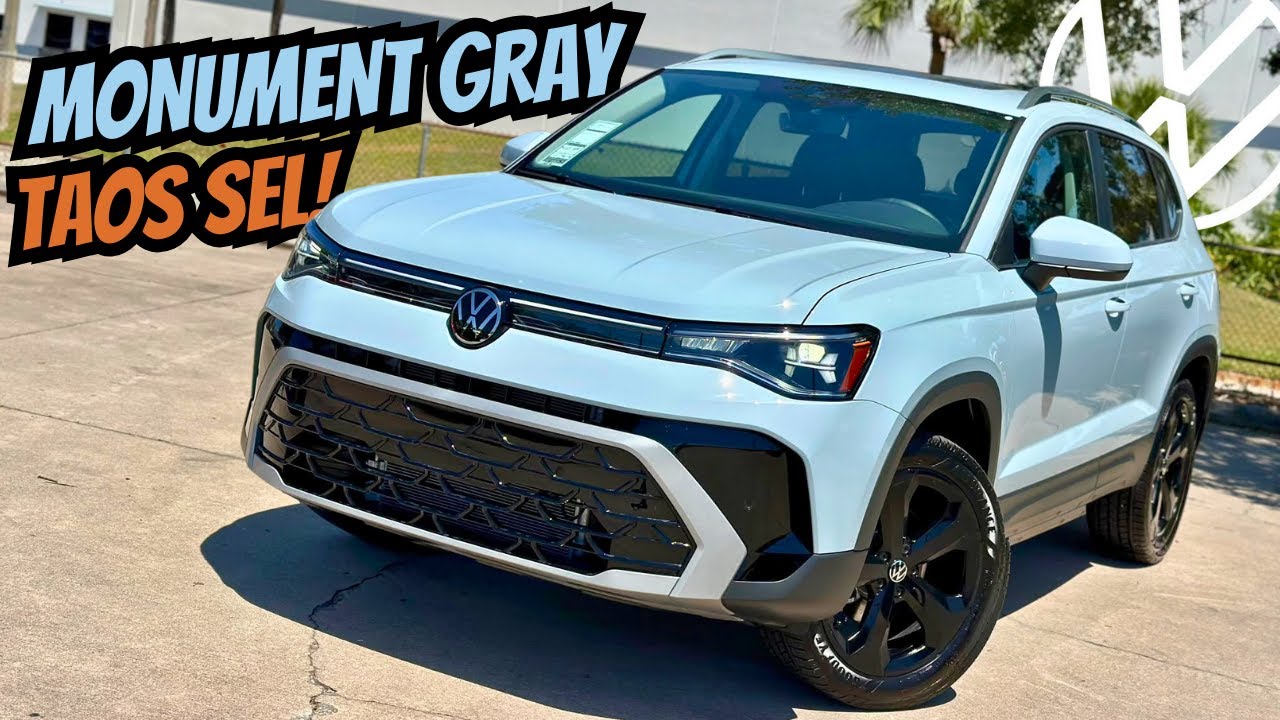2025 VW Taos SEL In Monument Gray and Night Blue Is The Coolest Spec ...