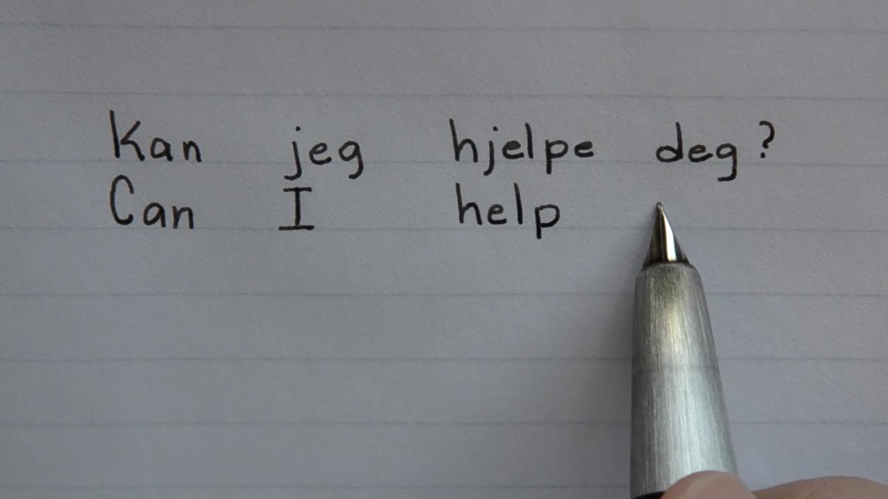 Can You Read These Norwegian Sentences? Examples of Similarities ...