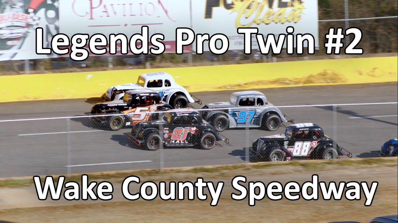 Alex McCollum #510 last to first by turn 3! - Legends Pro Twin#2 - Wake ...