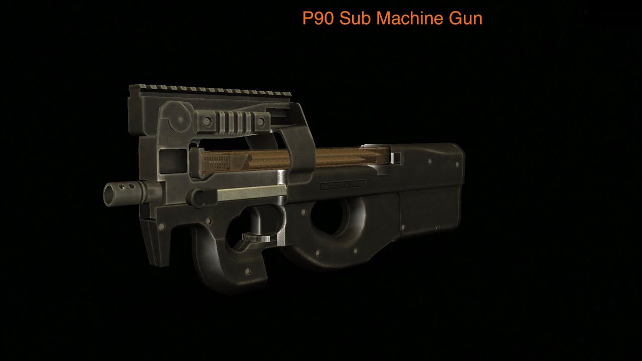 How to disassemble, assemble,field strip a P90. And how it works. - YouTube