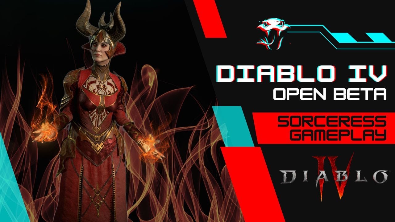 Hydra Sorceress vs Zenith Dungeon | Diablo IV Beta Gameplay - YouTube