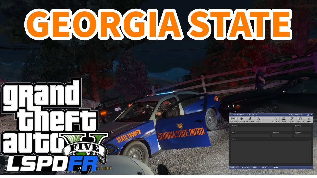 GTA 5 Georgia State Patrol LSPDFR - YouTube