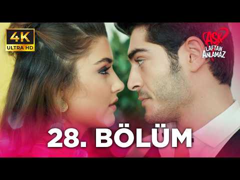 Aşk Laftan Anlamaz 28. Bölüm | 4K - Romantik Seriler #HandeErçel #BurakDeniz