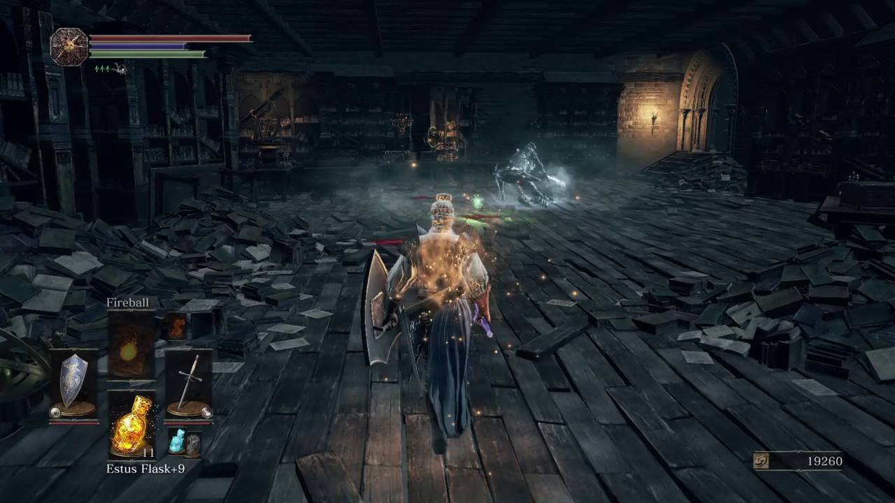 DARK SOULS™ III Grand Archives - Boreal Outrider Knight - YouTube