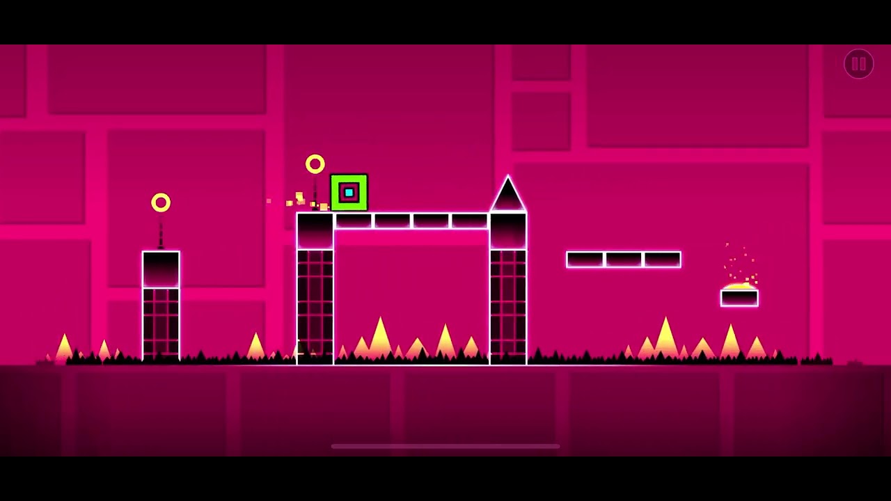 Geometry dash Back on track - YouTube