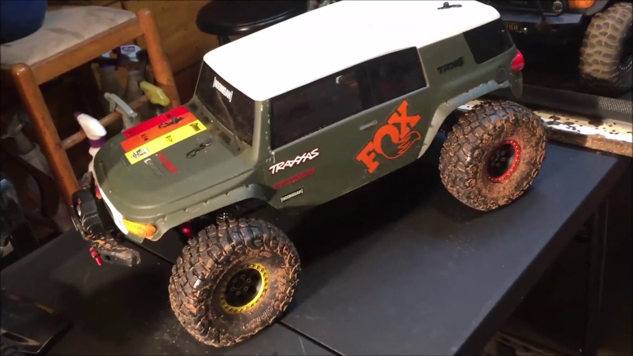 Traxxas TRX4 mods aka The sporty - YouTube