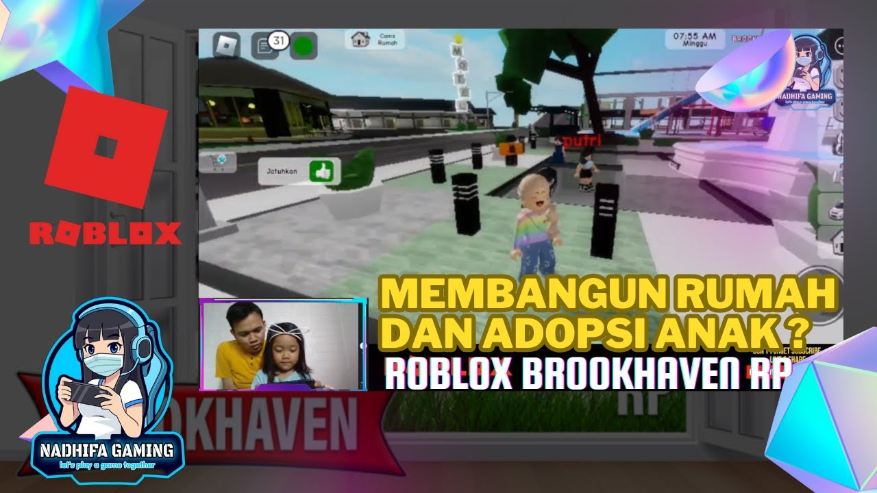 MEMBANGUN RUMAH DAN ADOPSI ANAK ?? | ROBLOX INDONESIA - BROOKHAVEN ...
