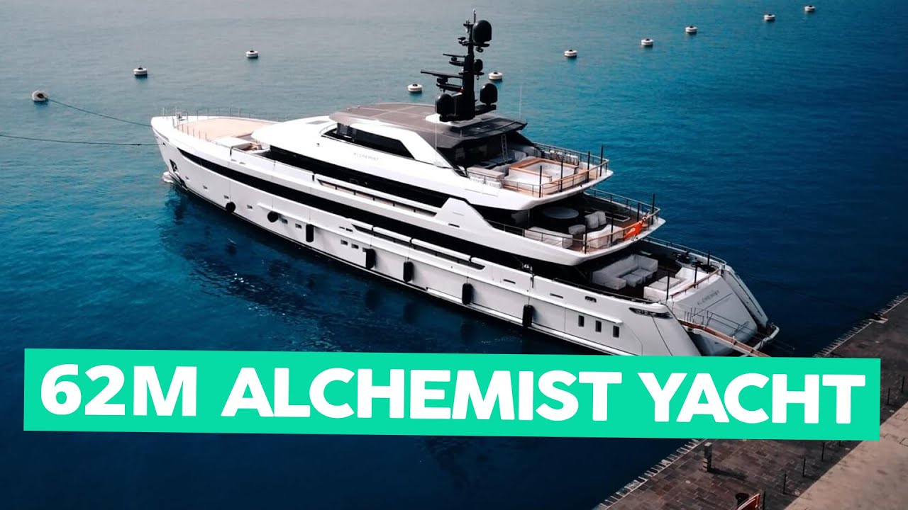 ALCHEMIST Yacht – The Brand New 62m Superyacht - YouTube