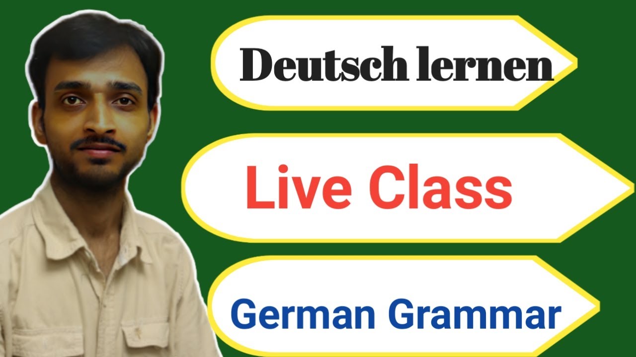 LIVE GERMAN CLASS |17/08|Komparativ / Superlative|GERMAN GRAMMAR || By ...