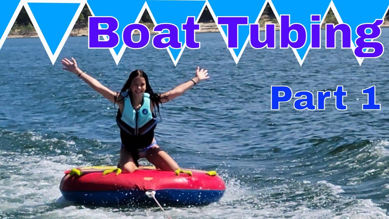 Crazy Boat Tubing Fun Part 1 - YouTube