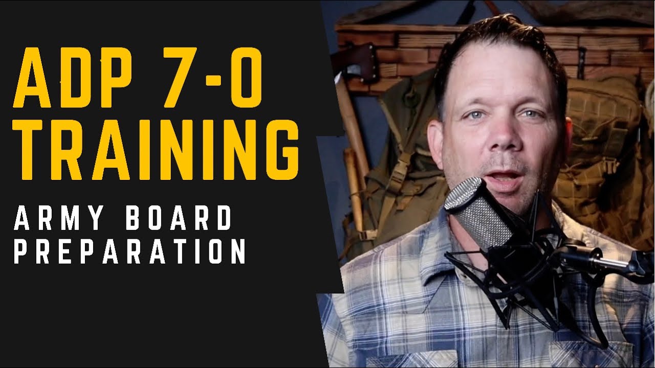 ADP 7 0 Training Board Questions for the Army Promotion Board - YouTube