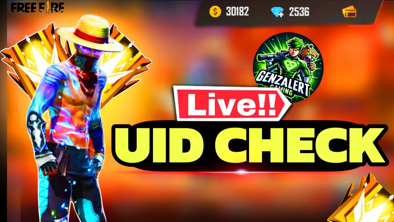 Free Fire Live Uid Check// and add Freind List 😊 - YouTube