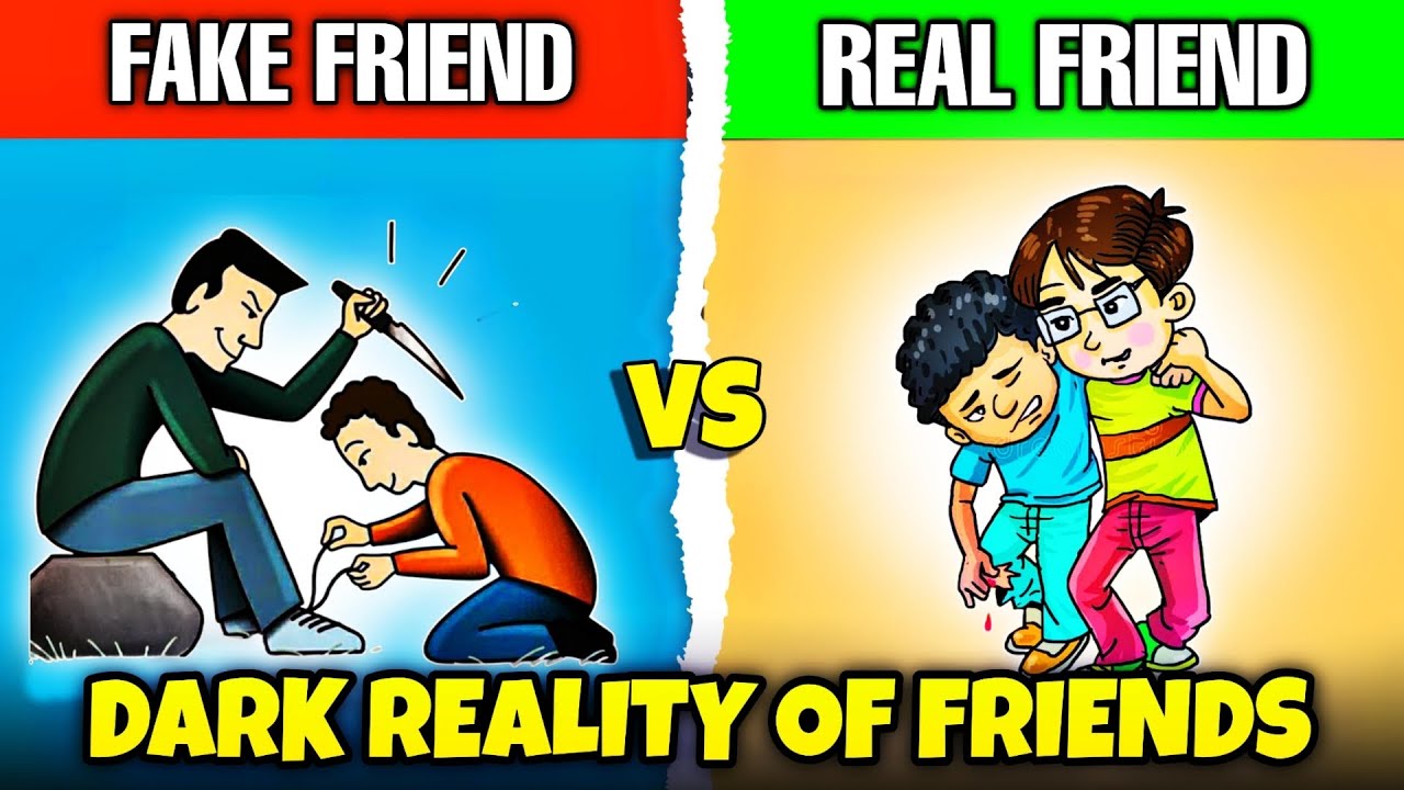 Fake friends | Real friends || Dark reality of friends - YouTube