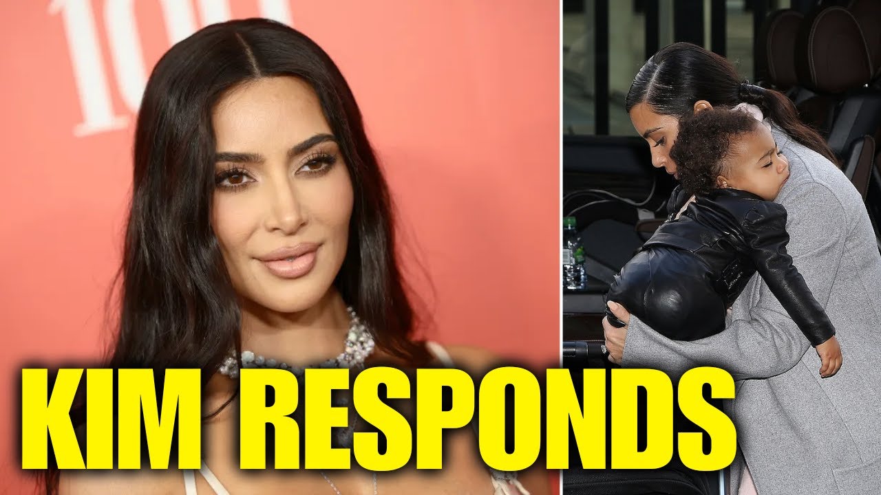 Kim Kardashian Breaks Silence on ‘Forgot North in Paris’ Rumor | Celebrity News - YouTube