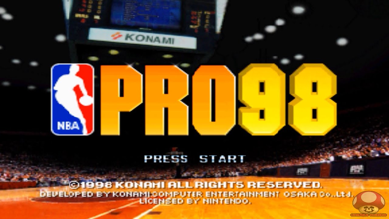 NBA Pro 98 (Nintendo 64): Intro & auto demo - YouTube