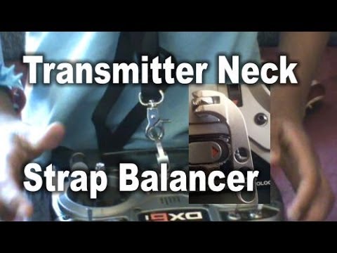 Transmitter Neck Strap Balancer / adaptors - YouTube