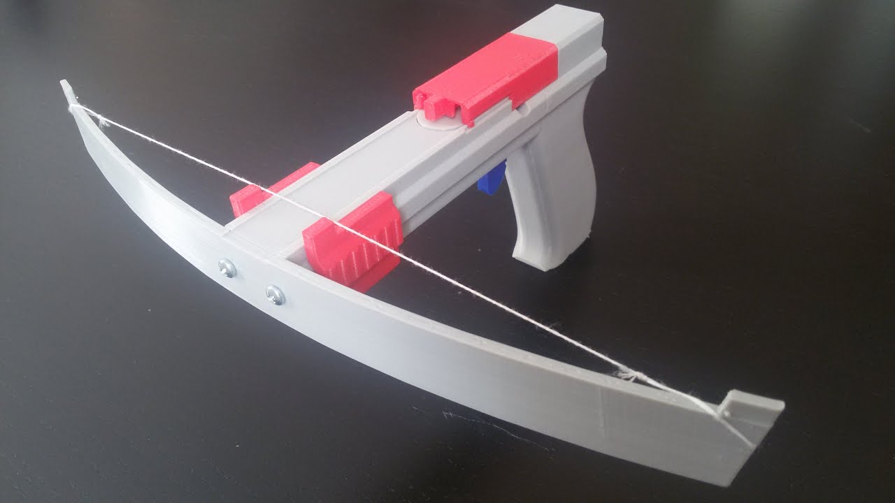 3D-printed mini-coin-crossbow - YouTube