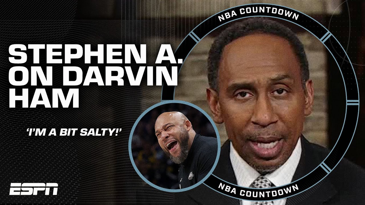 Stephen A. is 'a bit salty' about Darvin Ham getting fired by the ...