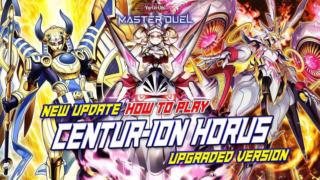 MASTER DUEL - HOW WILL CENTURION COMBO WHEN COMBINED WITH HORUS DECK ...