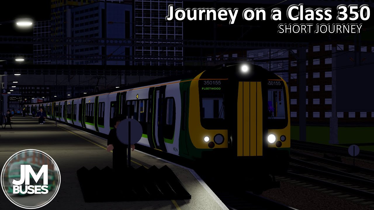 Nighttime Journey to Freston Junction | Inercity Class 350 to Fleetwood ...