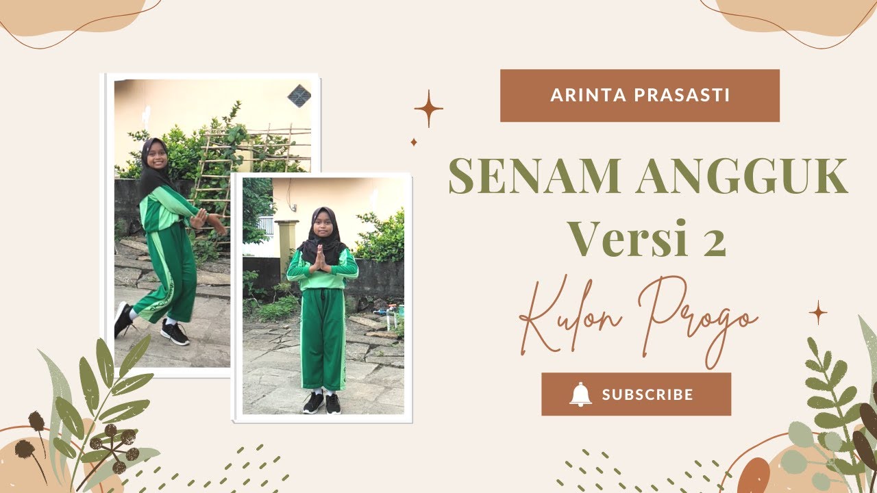 SENAM ANGGUK KULON PROGO VERSI 2 - Arinta Prasasti - YouTube