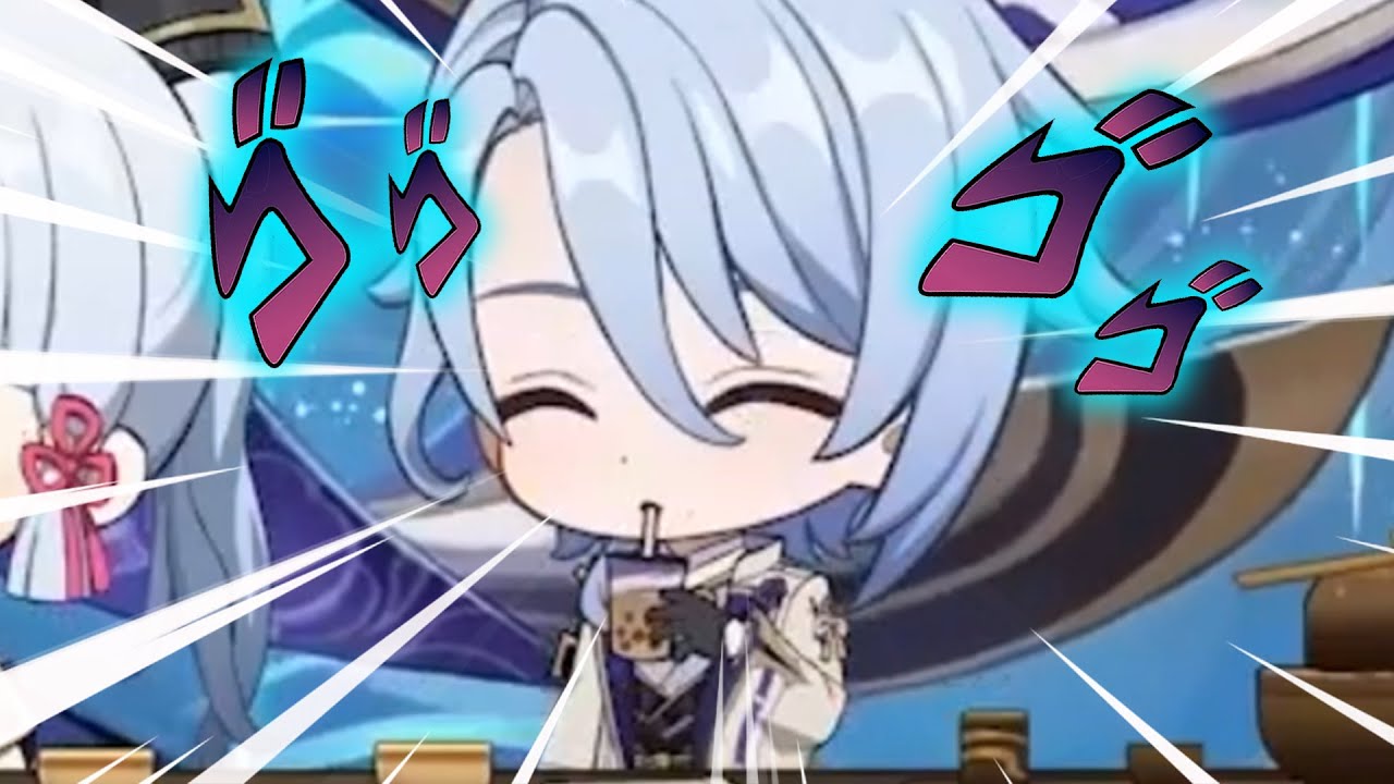 Ayato Explains Why He Drinks Boba Tea In a Nutshell | Genshin impact ...