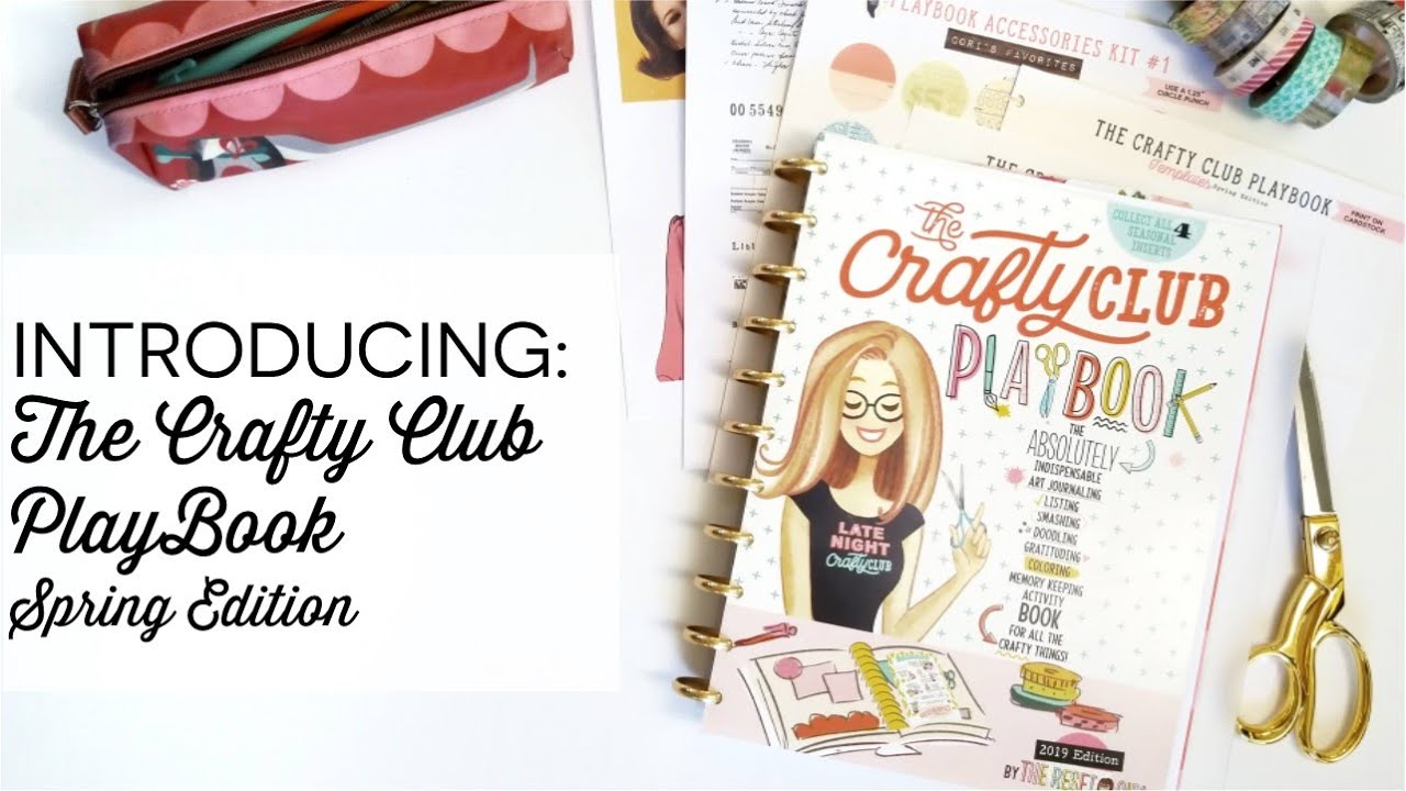 Introducing The Crafty Club Playbook- Spring 2019 - YouTube