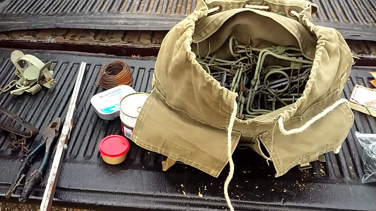SHTF - Trapping pack - YouTube