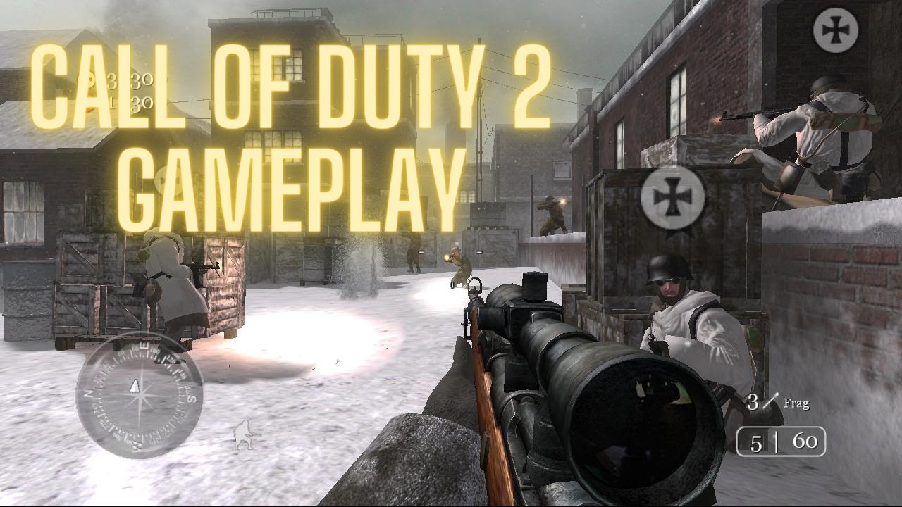 Call of Duty 2 Gameplay #1 (No Commentary) - YouTube